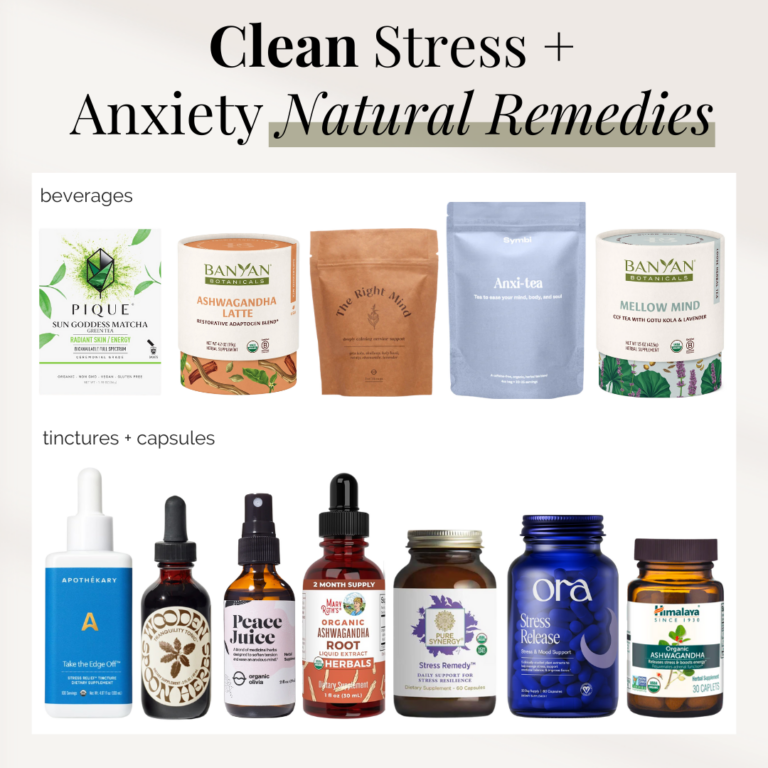 Clean Stress + Anxiety Natural Remedies | GIRLS WHO EAT
