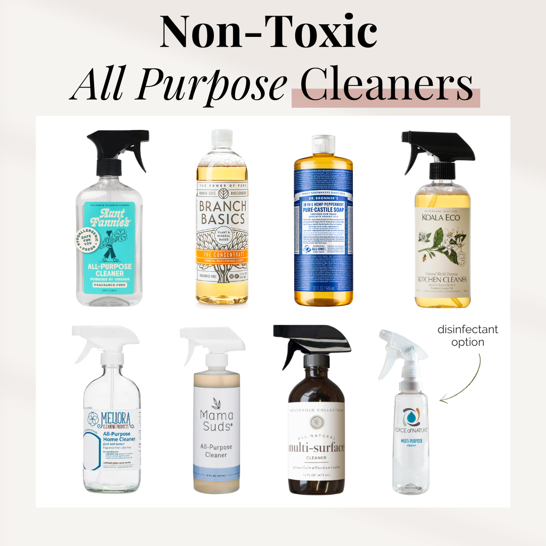 Non-Toxic All Purpose Cleaners | GIRLS WHO EAT
